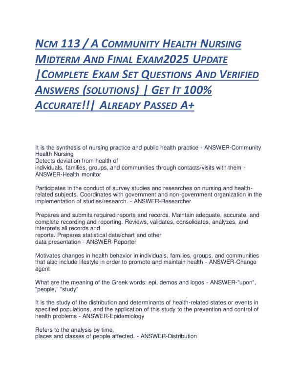 Ncm 113.pdf - Answer Done